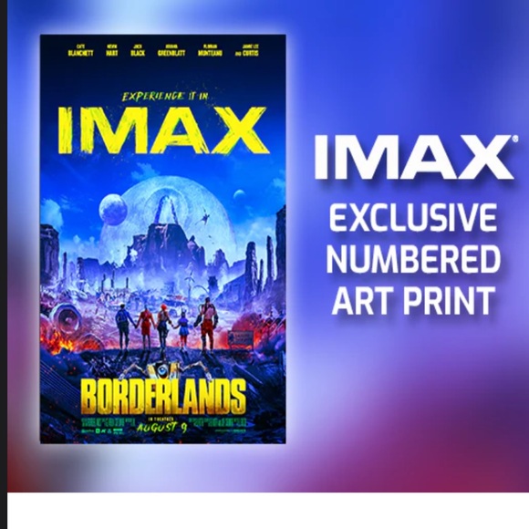 Art | Exclusive Borderlands Art Print Blue And Yellow | Poshmark